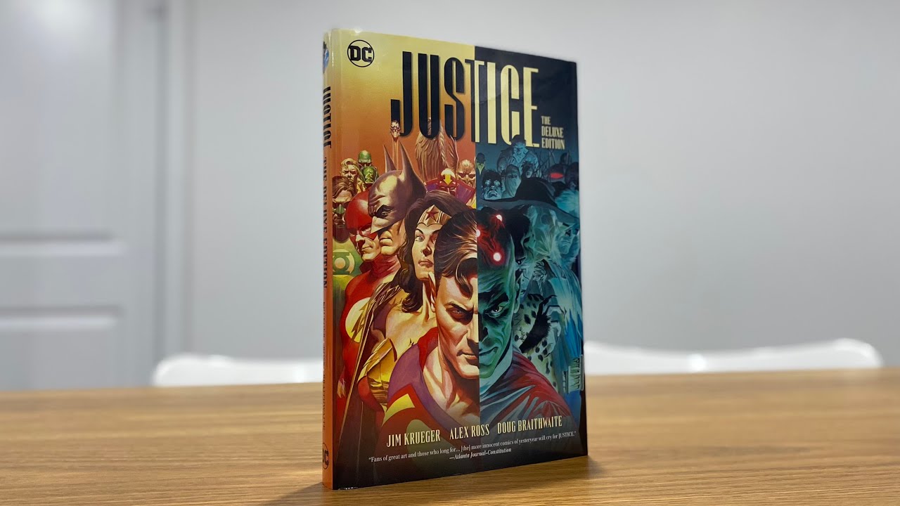 Justice - The Deluxe Edition Graphic Novel (Hardcover) | Quick Sharp ...