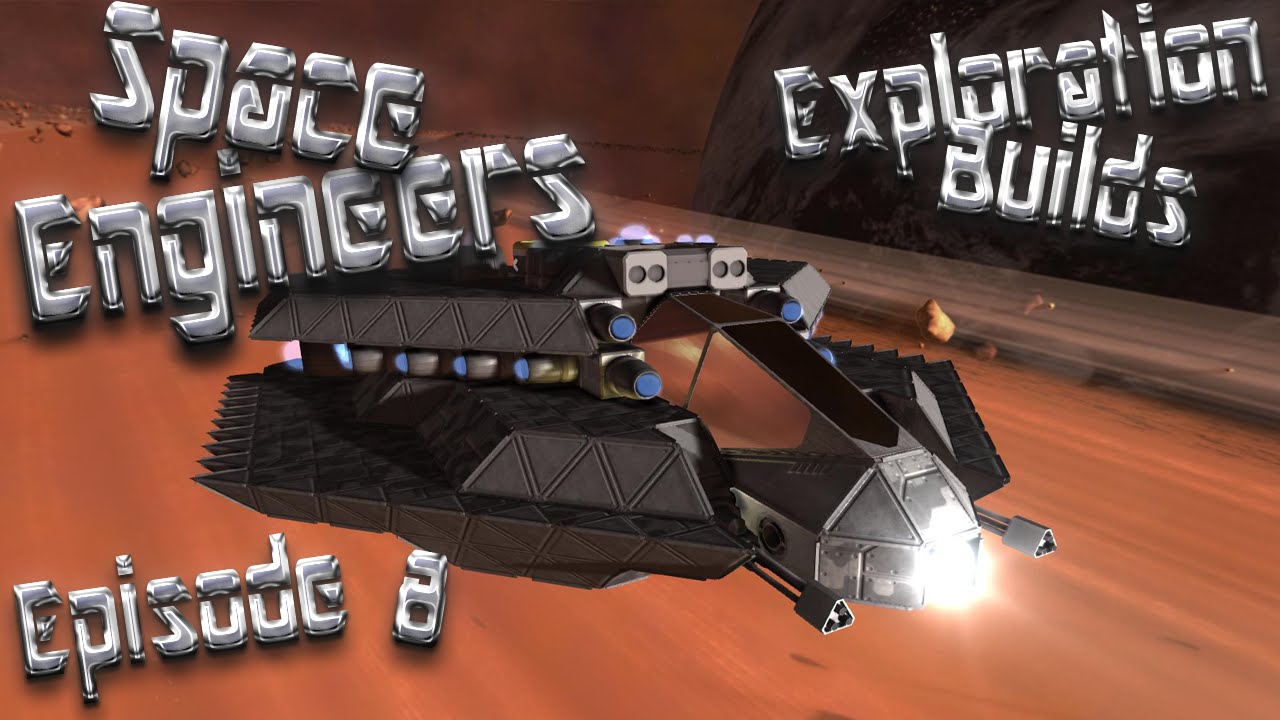 Space Engineers Exploration Builds - Episode 8: Small Fighter Part 4 ...