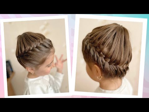 ÇOCUKLAR İÇİN ÇOK KOLAY VE BASİT BİR SAÇ ÖRGÜ MODELİ NASIL YAPILIR
