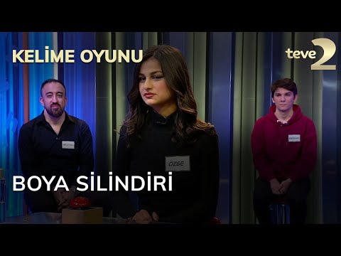 Kelime Oyunu: Boya silindiri