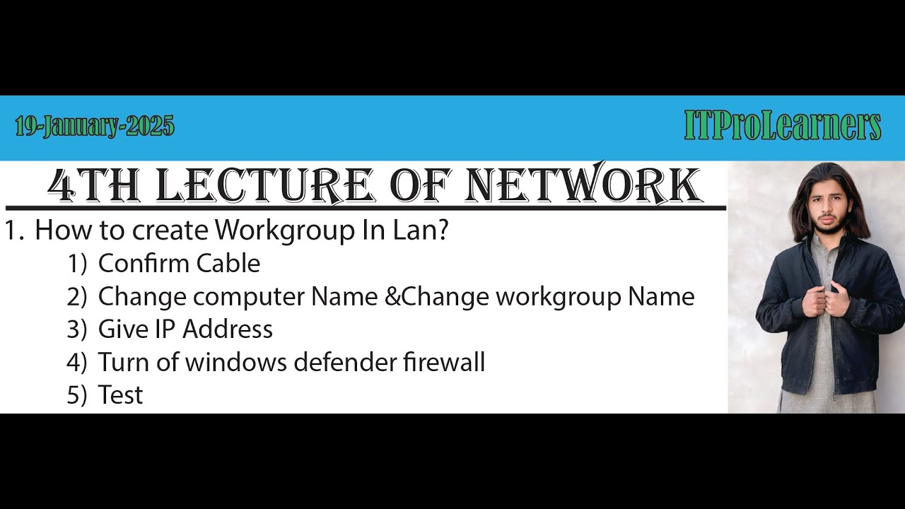 How to Setup and Join a Workgroup in Windows PC.How to create a ...