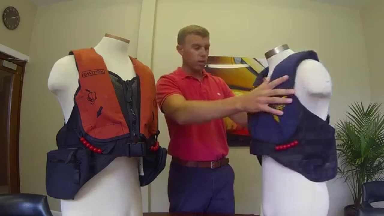 X-Back Air Crew Life Vest - YouTube