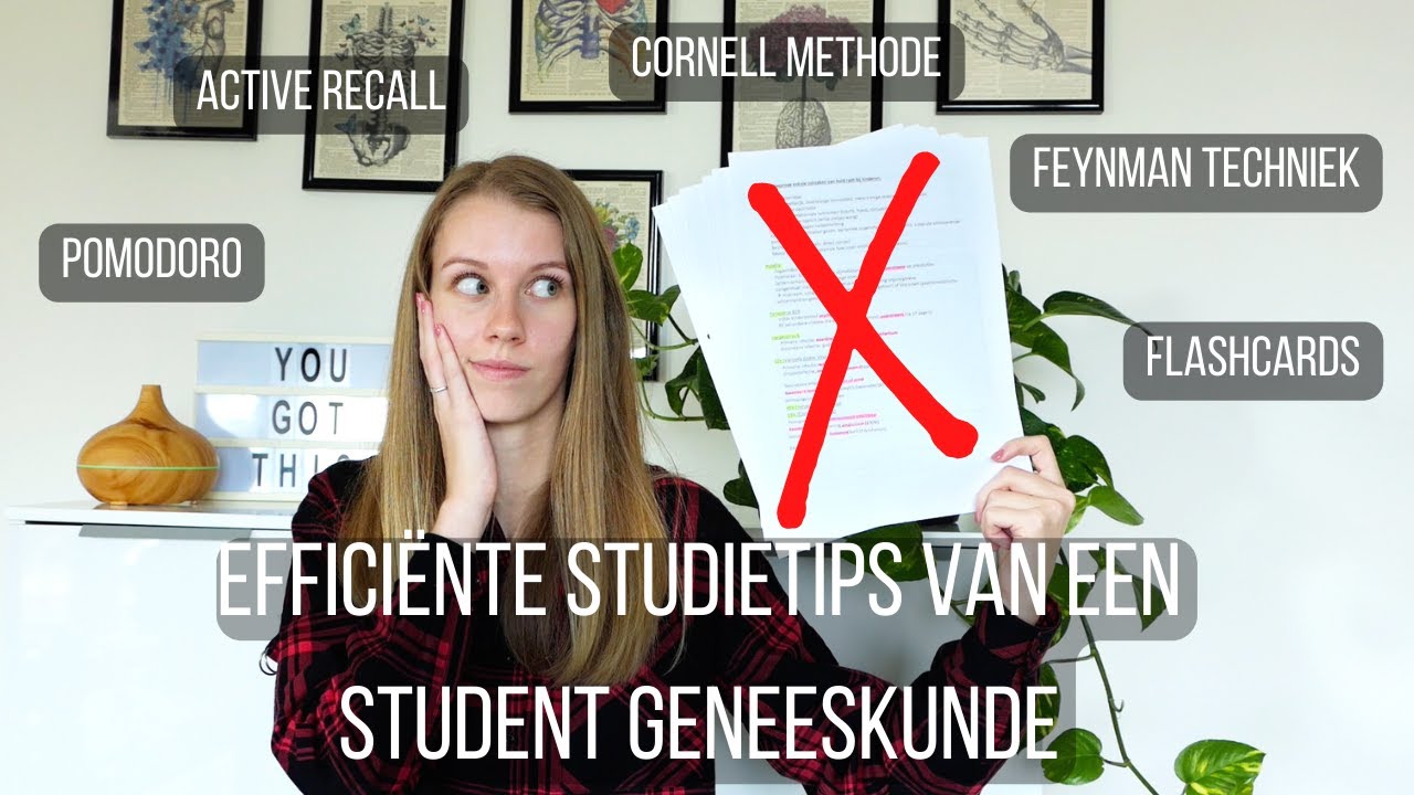 Efficiënte studietips van een student geneeskunde - YouTube