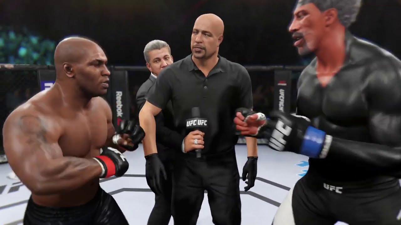 Mike Tyson vs. Ninja Freeman - EA Sports UFC 2 - Boxing Stars 🥊 - YouTube