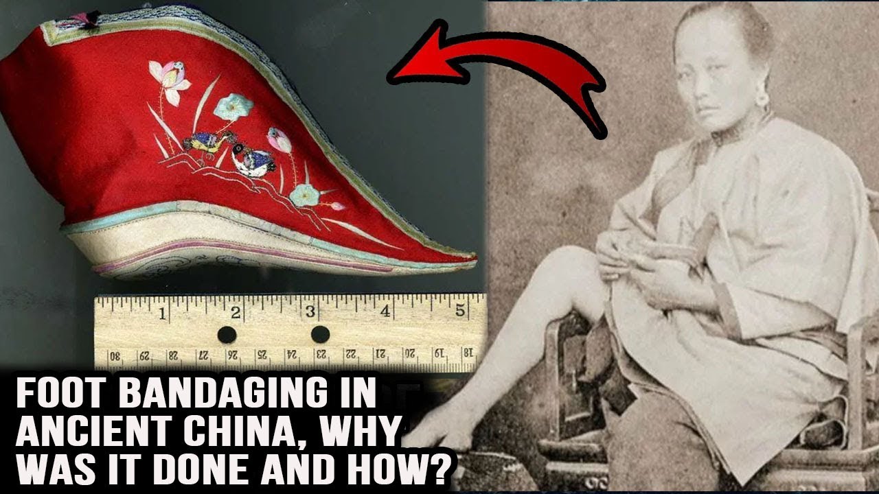 Foot bandaging in ancient China, why was it done and how? - YouTube