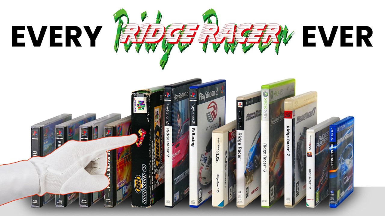 Unboxing Every Ridge Racer Ever (1993-2025 Evolution) - YouTube
