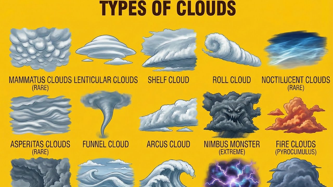 Cloud Classification | High, Middle, Low Clouds Explained - YouTube
