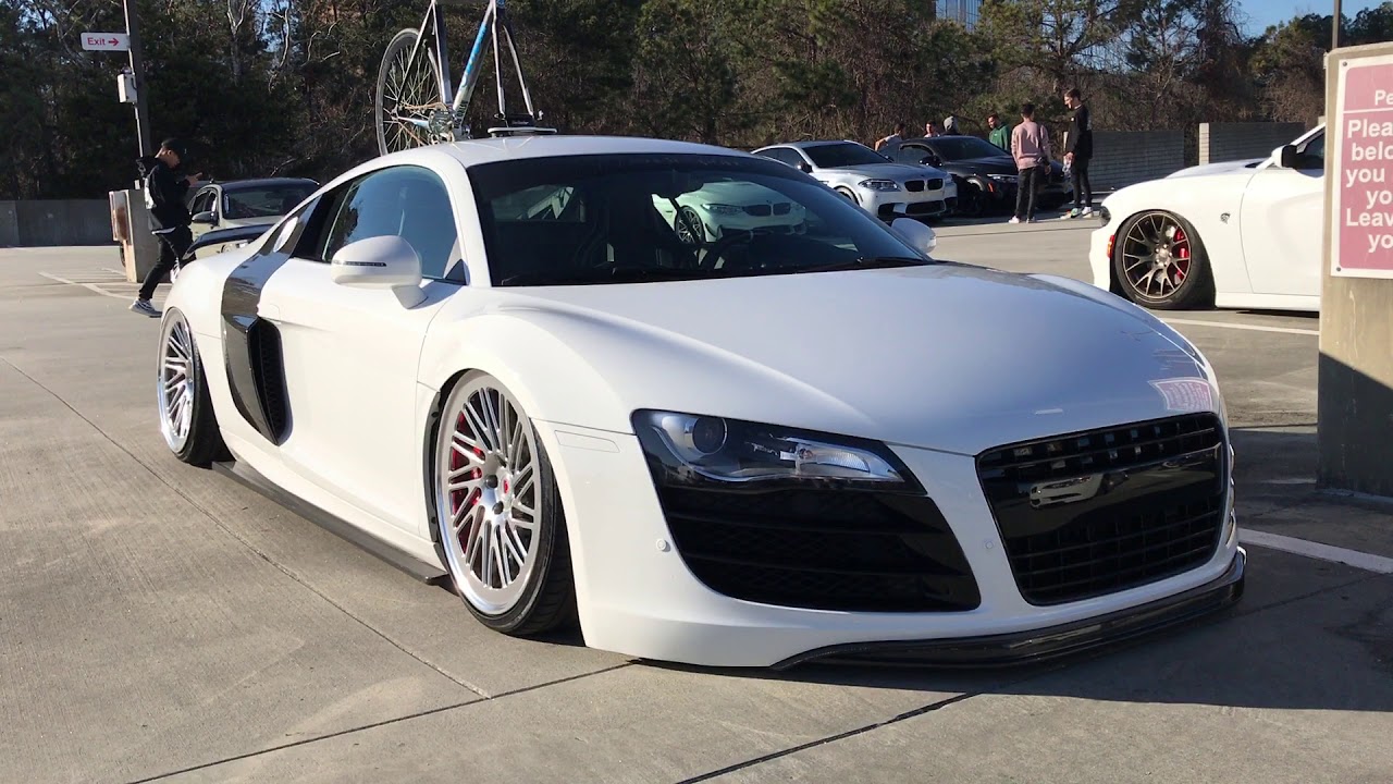 Dan "BEASTCOBB"'s Sick Bagged Audi R8 on Vossen Forged - YouTube