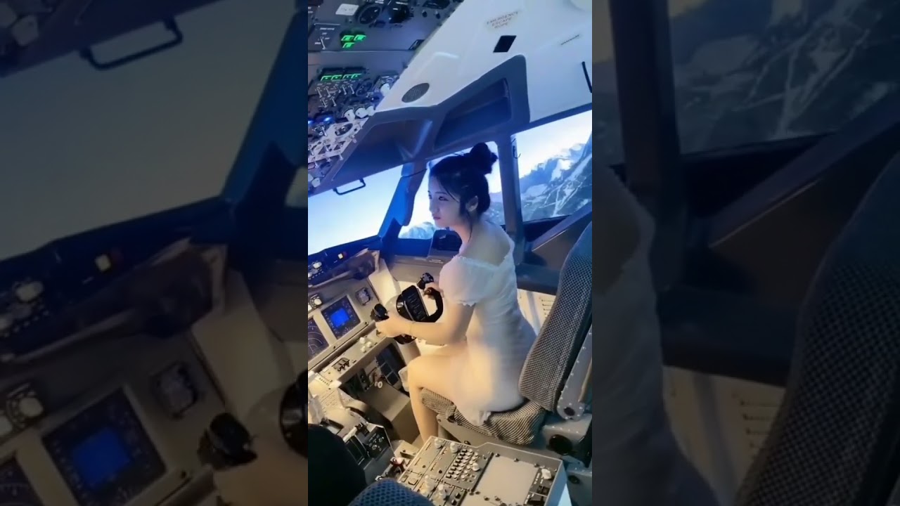 Cute pilot girl tik tok video | Love sutta viral girl status || pilot ...