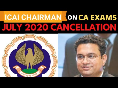ICAI CHAIRMAN UPDATES ON JULY CA EXAM ON TWITTER ADDRESSING TO STUDENTS ...