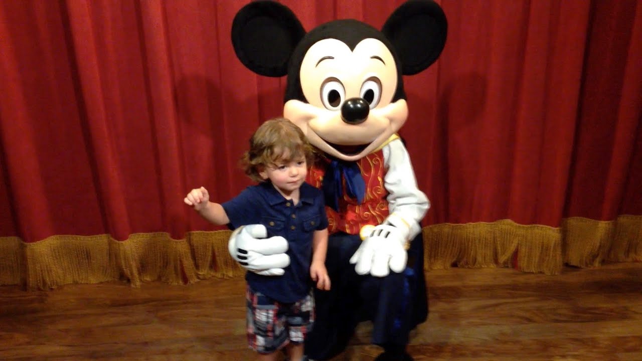 Meeting Talking Mickey Mouse & Marching with Mickey at The Magic ...