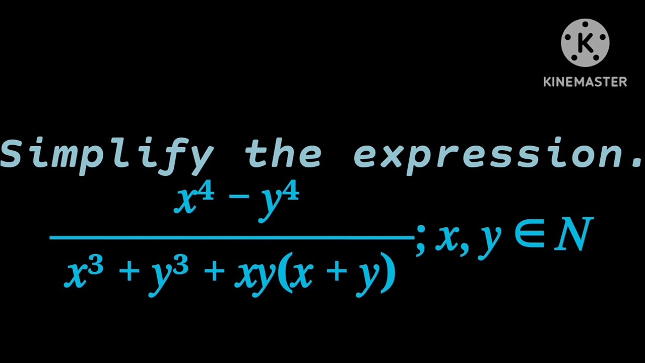 Algebra Simplification - YouTube