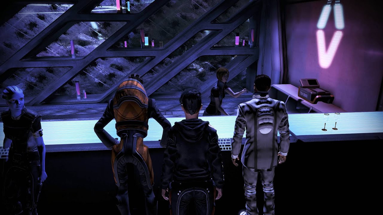 Mass Effect 3 (4K): Dancing Bartender - YouTube