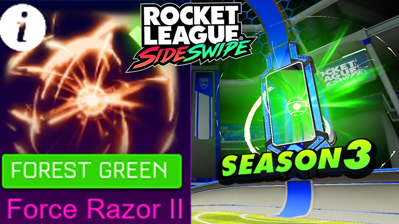 *NEW* Painted Force Razor is NUTS | Rocket League Sideswipe - YouTube