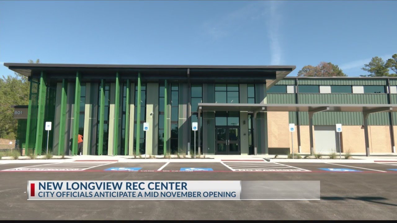 New Longview recreation center to open its doors in November - YouTube