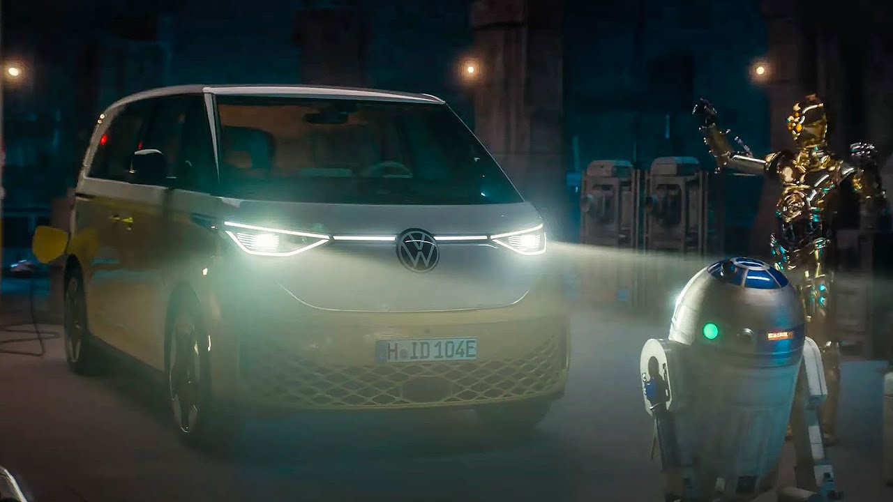 Obi-Wan Kenobi Trades Landspeeder for VW ID Buzz in New Ad - YouTube