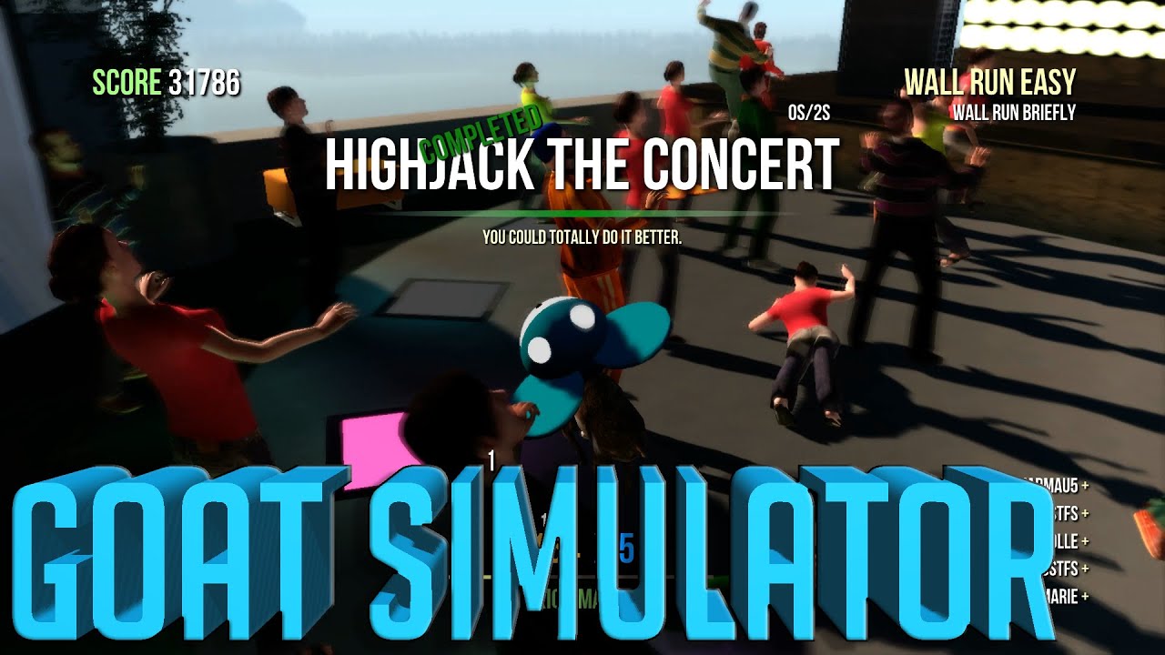 GOAT SIMULATOR | DEADMAU5, er, DEADGOA7! - YouTube