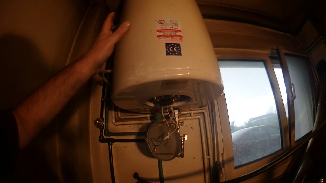 Μποιλερ (Boiler) διπλης ενεργειας - Καθαρισμος αλατων & αλλαγη ανοδιου ...