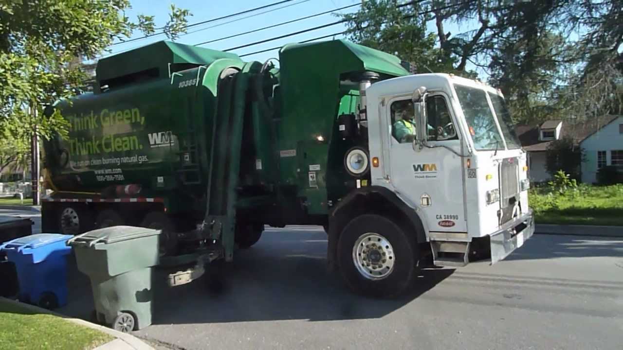 Waste Management Peterbilt 320 Amrep HX-450 ASL 103857 - YouTube