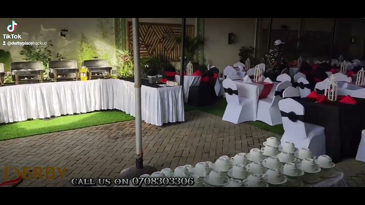 WE AT DERBY PLACE AND LOUNGE KARATINA, WE'RE GOOD AT GRACING EVENTS ...