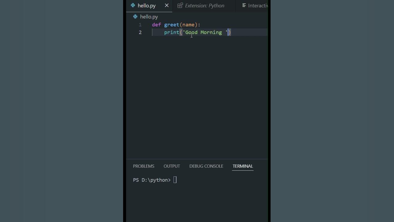 What is function in python? How to define a function and use it in python? #coding #python - YouTube