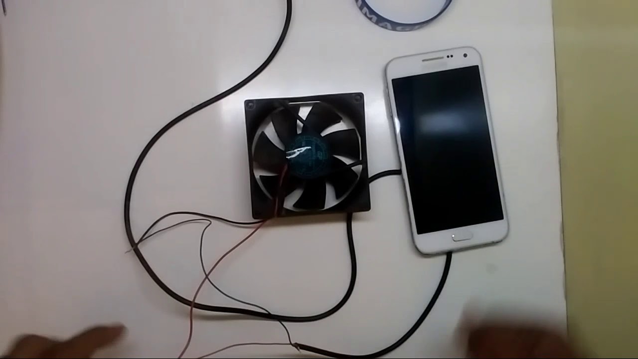 Homemade mobile cooler in just 30₹ - YouTube