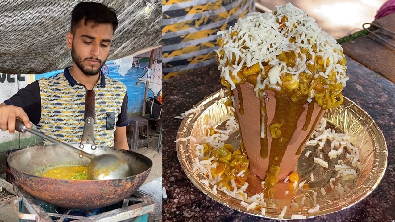 Most Unique Kulhad Maggi In Rs.80 Only At Vinayak Foods, Kidwai Nagar ...