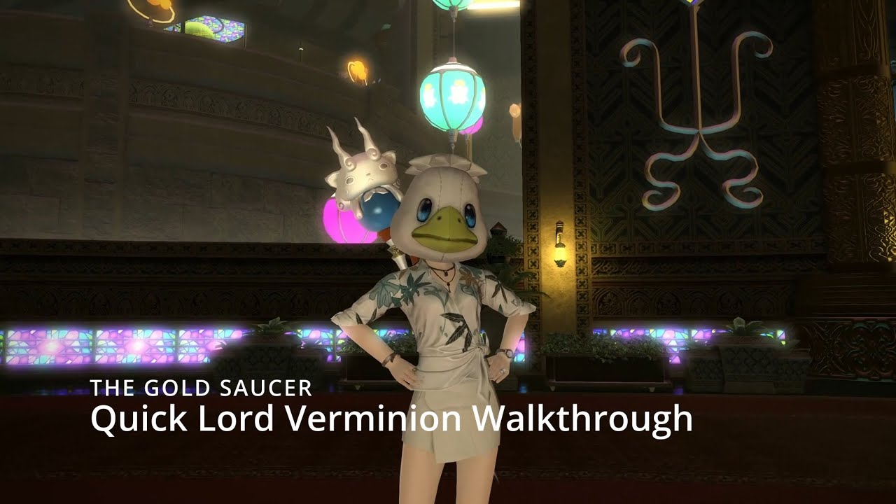 Lord Verminion - 5 easy steps for MGP - Gold Saucer - YouTube