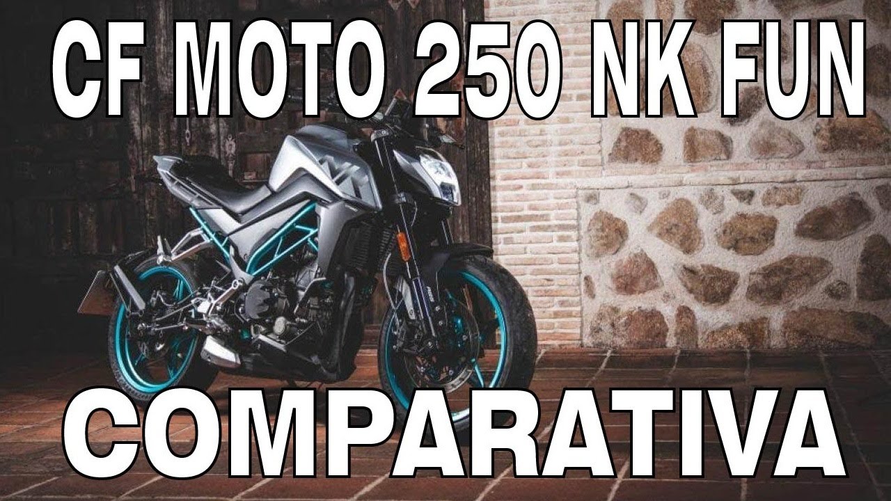 CF MOTO 250 NK FUN VS GIXXER 250 VS N250 VS KTM DUKE 250 VS NS 200 UG ...