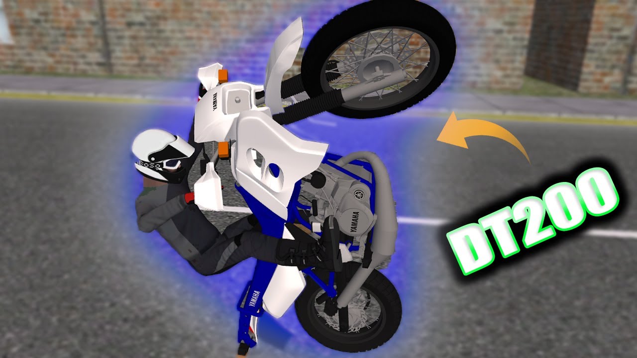 !!MX BIKES : DT 200 SIN ESPEJOS AL AIRE!! - YouTube