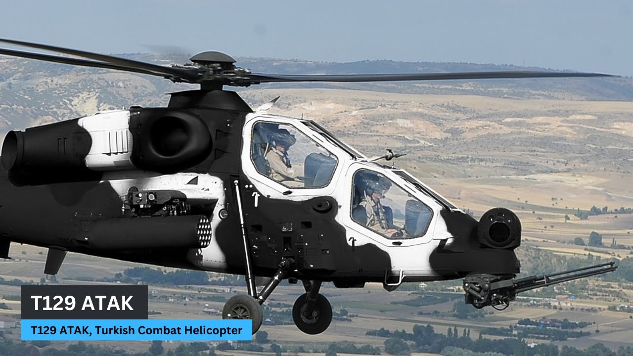 T129 ATAK, Turkish Combat Helicopter - YouTube