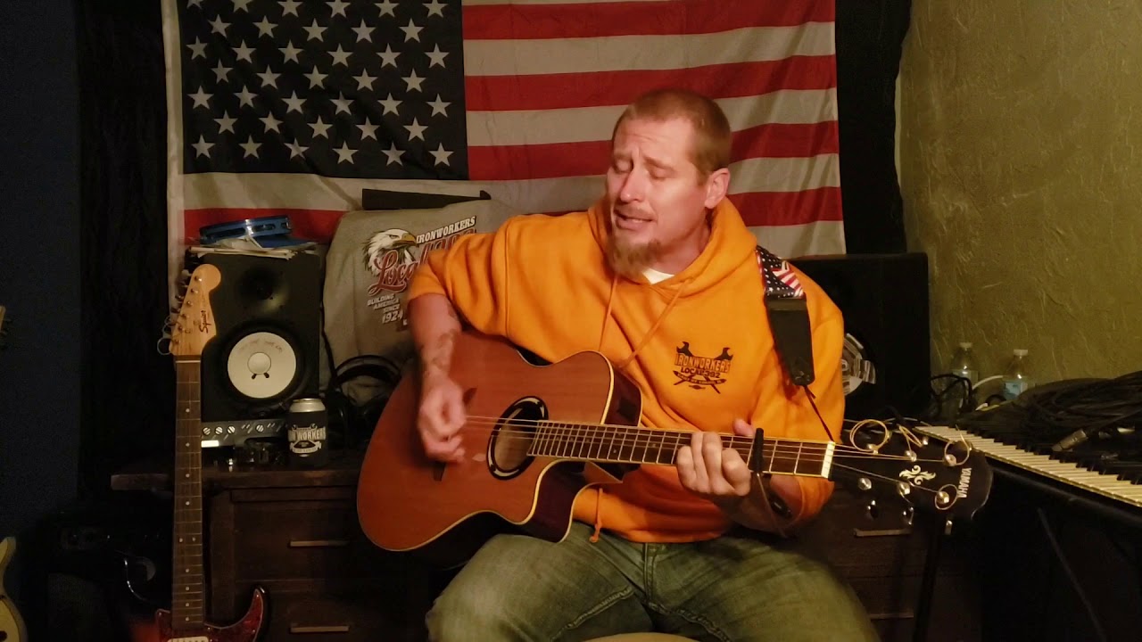 JASON SEIBEL-Ironworkers song (original)#ironwork #rock #country #raspy ...