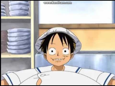 One Piece Luffy Eating 100 Dishes - YouTube