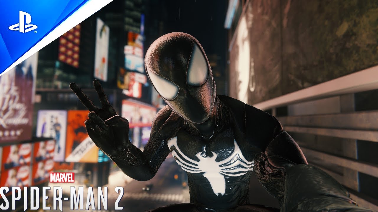 *NEW* Symbiote Black Suit from Marvel's Spider-Man 2 - Spider-Man PC ...