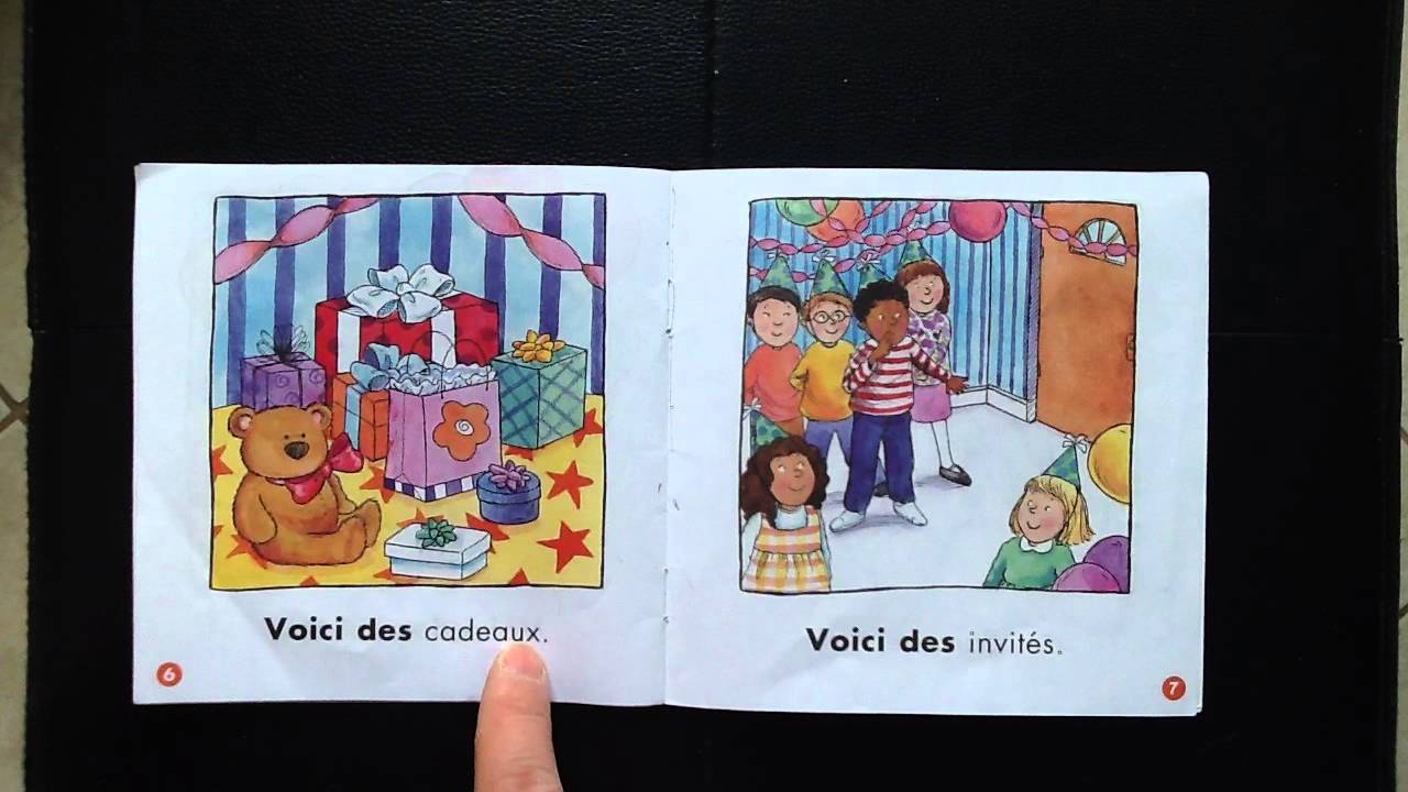 La fête, mes mots outils - YouTube