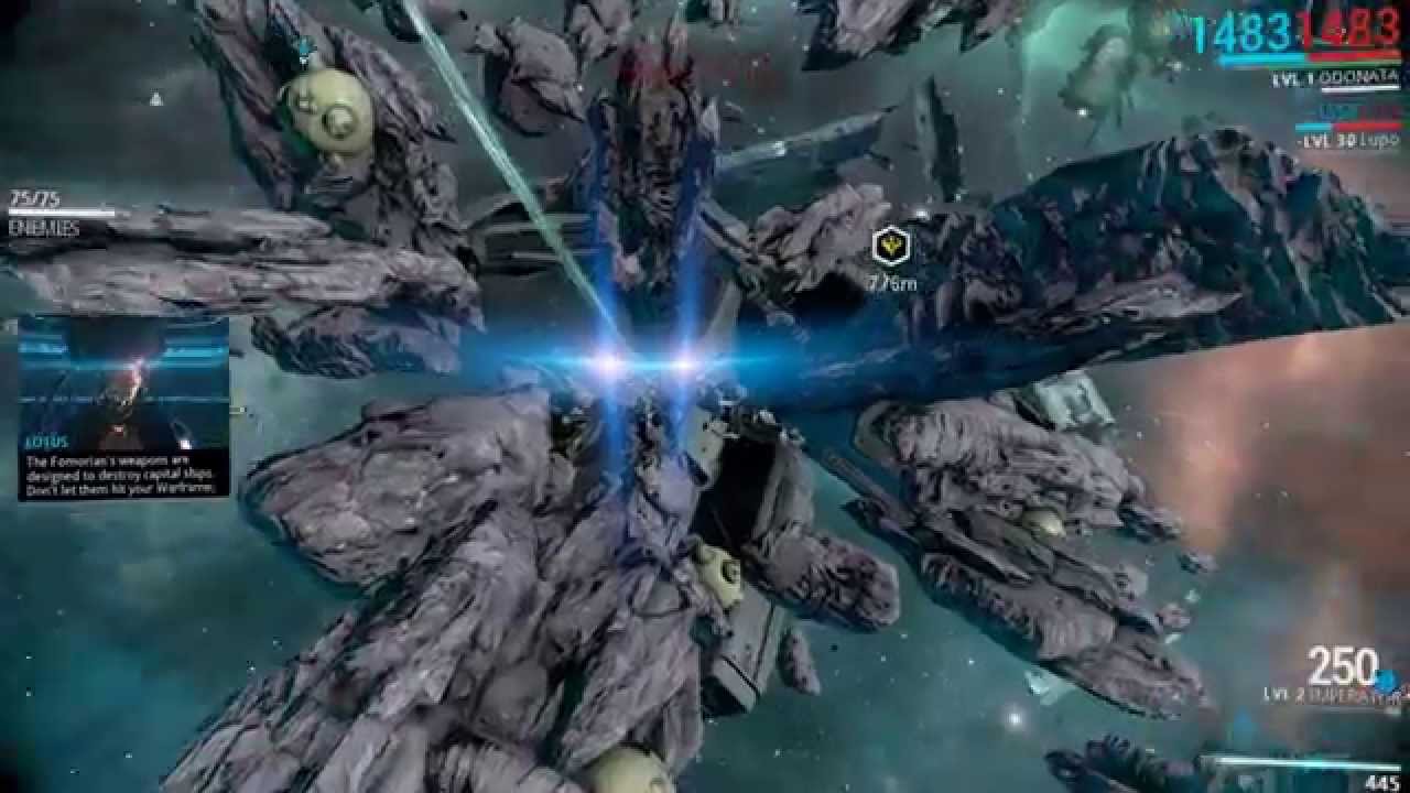 Warframe: Archwing Intro Mission - YouTube