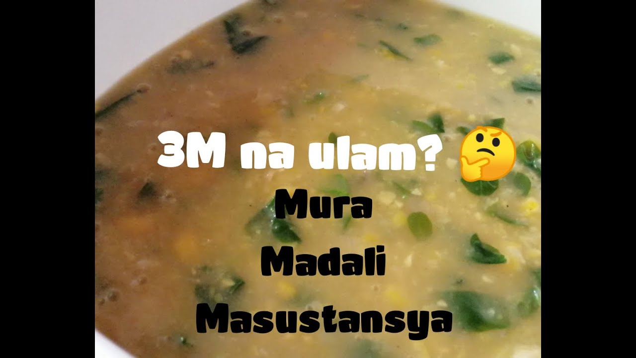 3M na ulam?? Suam na Mais - YouTube