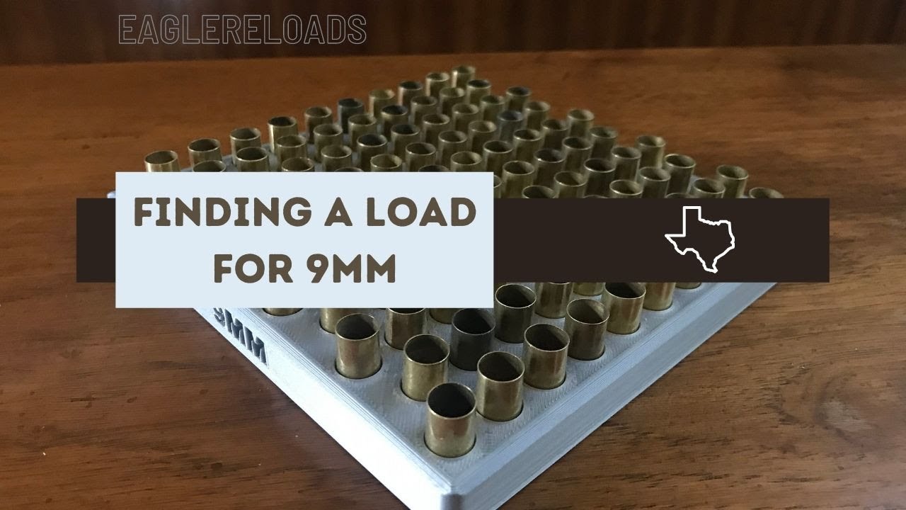 Attempting to Figure out a Powder Load for 9mm - YouTube