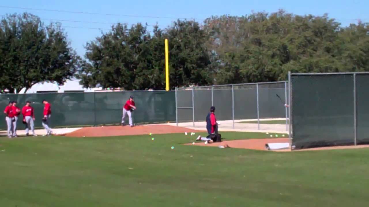 Feb 15 2011 Red Sox Spring Training MLB Rag Ball.flv - YouTube