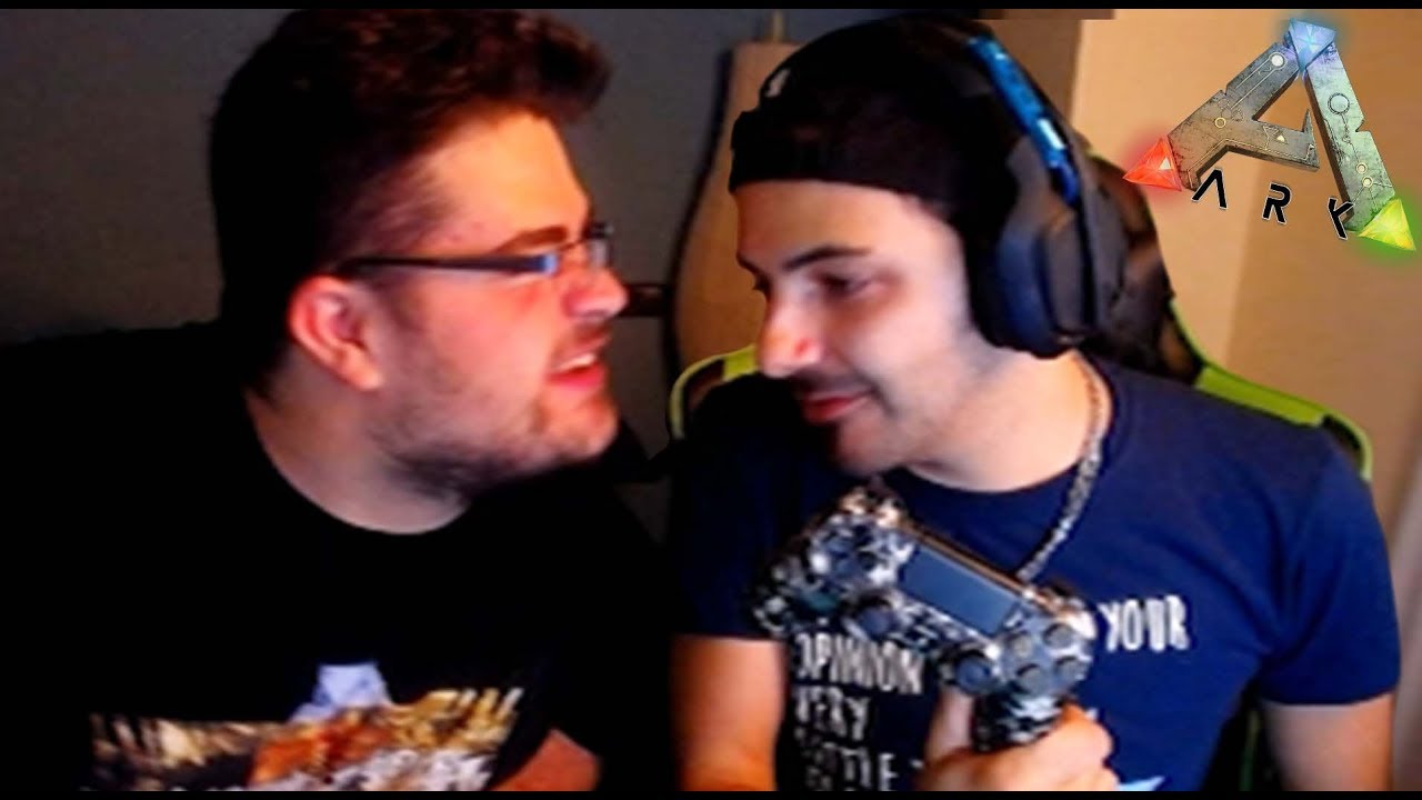 ARK EN PS4 CON NEFITA XDD (pantalla partida) - Nexxuz - YouTube