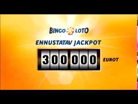 Eesti Loto Bingo Loto ennustatav jackpot