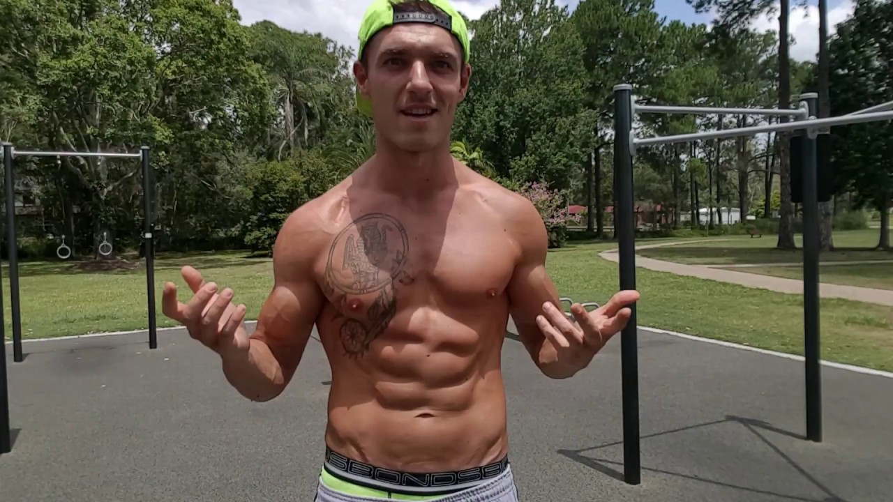 Tabata style calisthenics chest street workout routine by Z - YouTube