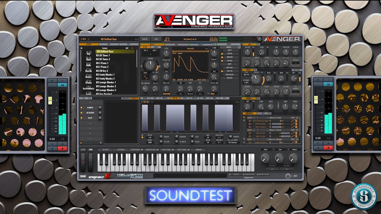 Vengeance Producer Suite - Avenger - SOUNDTEST - YouTube