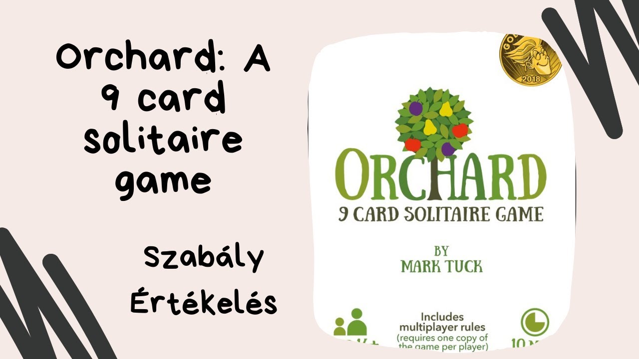 A Liget előzménye: Orchard: A 9 card solitaire game társasjáték ...