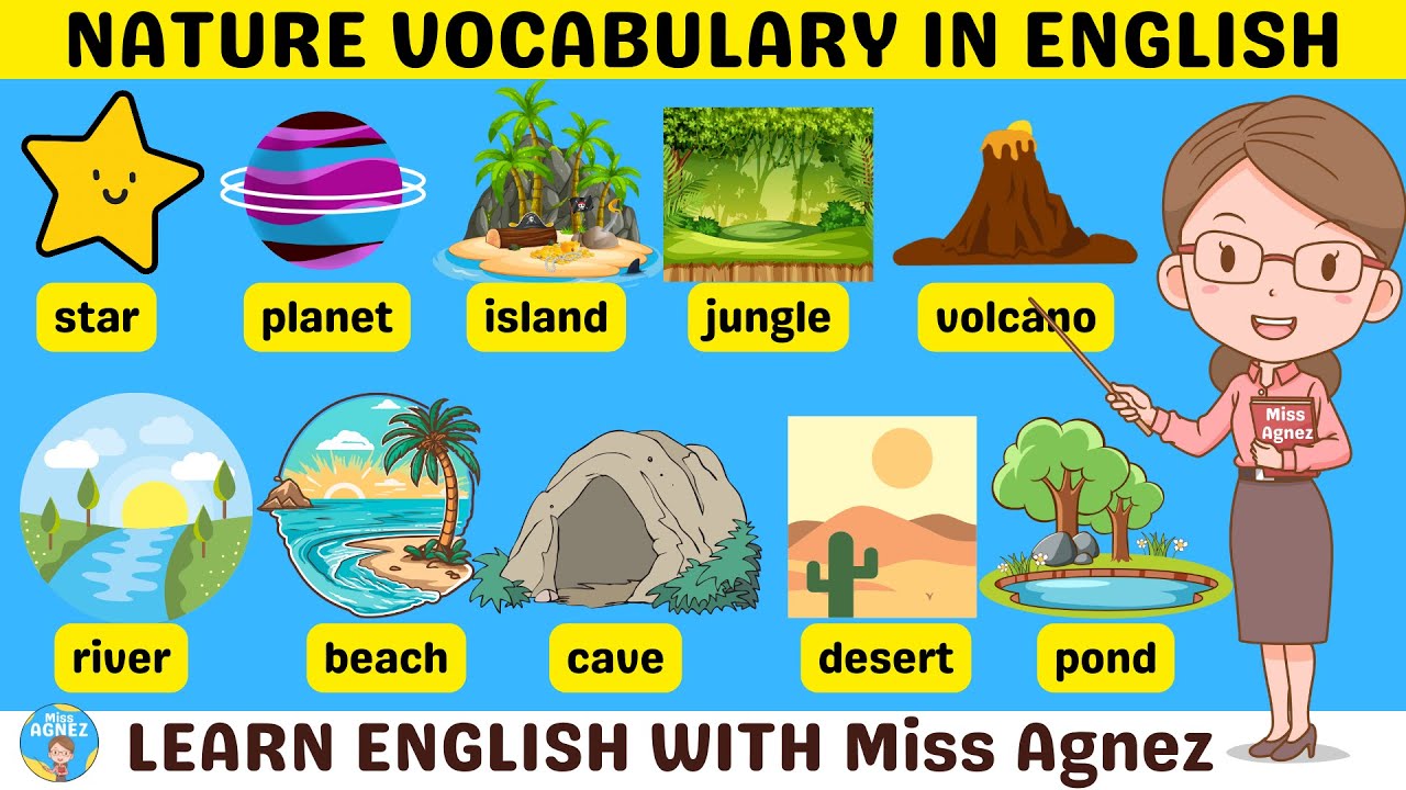 35+ Nature and Environment Vocabulary With Examples and Pictures | Fun ...