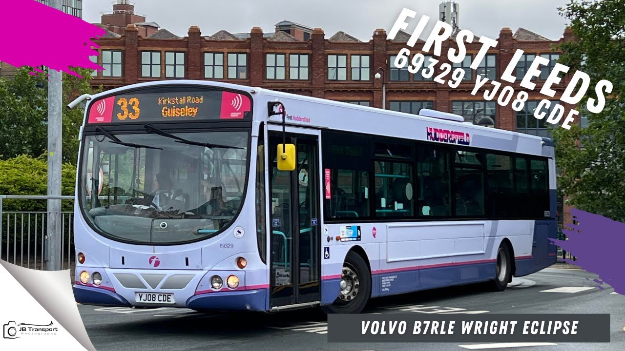 First West Yorkshire 69329 YJ08 CDE - YouTube