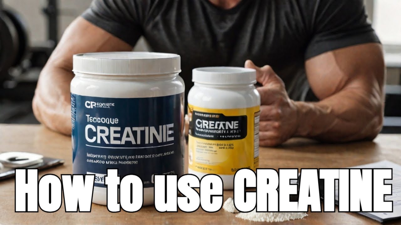 How to use CREATINE - YouTube
