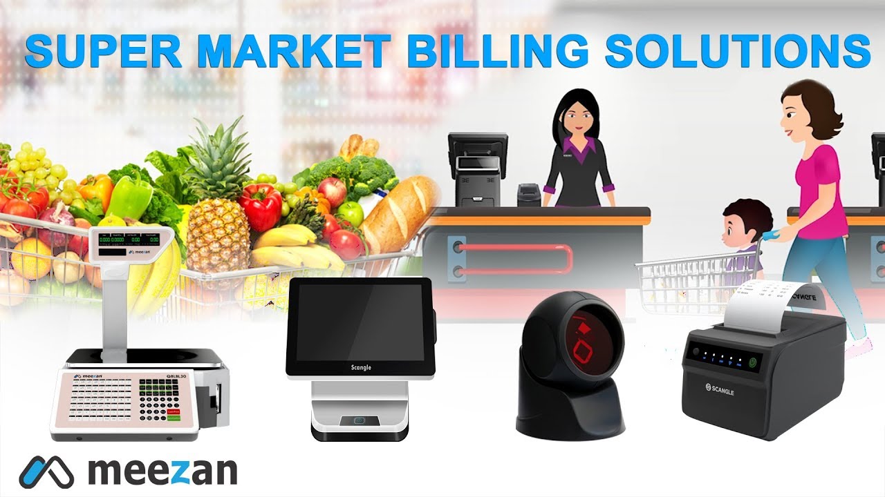 Super Market Billing Solutions - YouTube