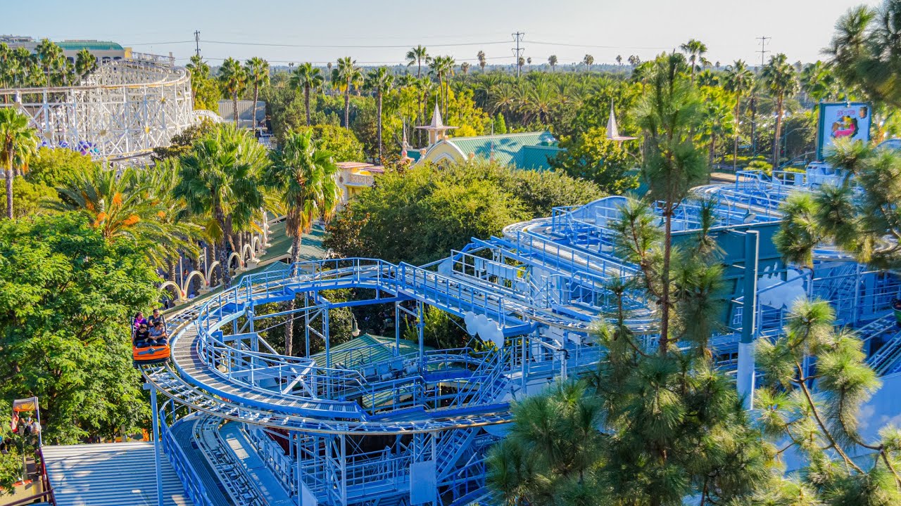 Goofy's Sky School Front Seat On-Ride 4K 60fps POV Disney's California ...