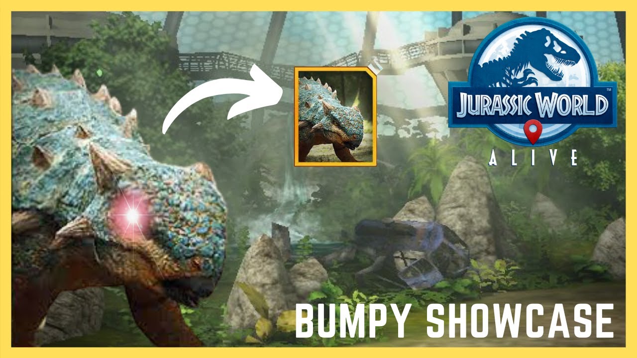 Bumpy Showcase | Jurassic World Alive - YouTube